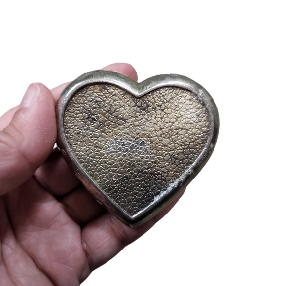 Accessories | Vintage Silver Toned Heart Shaped Double Sided Magnifying ...